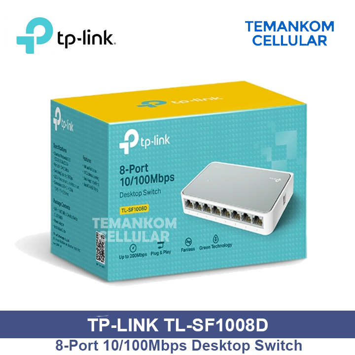 Jual TP LINK -TL-SF1008D Switch USB HUB Bus 8 port TPLINK swich ...