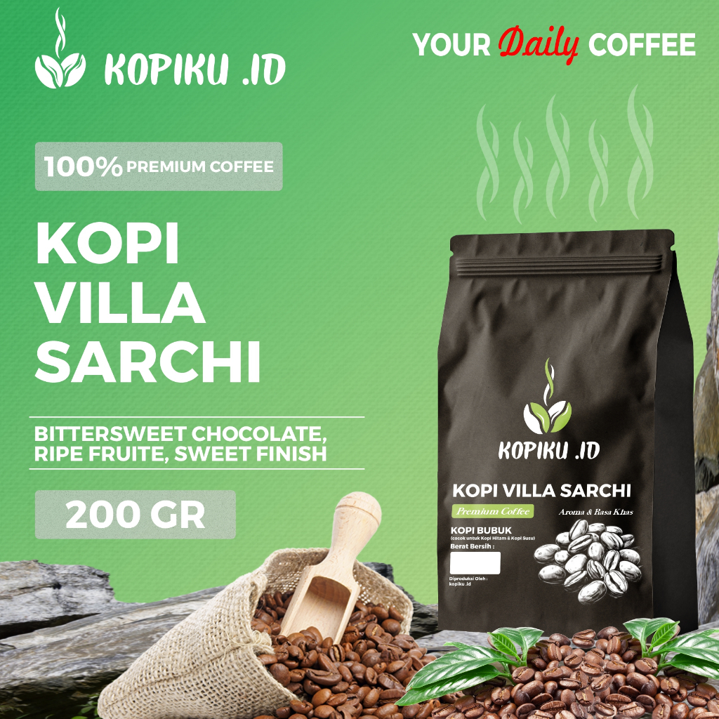Jual Kopiku.id - Bubuk kopi Villa Sarchi Premium Coffee Bitter Sweet ...
