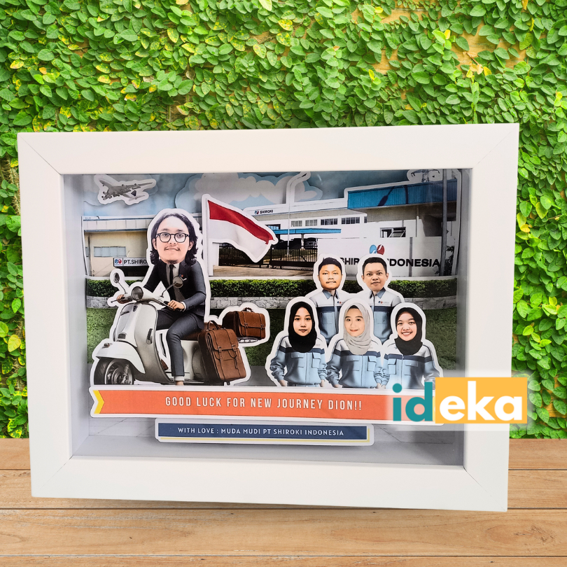 Jual IDEKA || Bingkai Frame 3D POP UP Frame Scrapbook ukuran 15x20 cm ...
