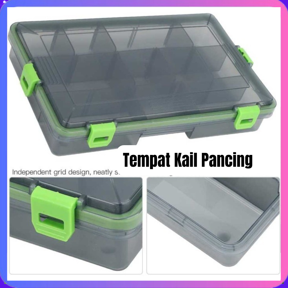 Jual Kotak Tempat Penyimpanan Perkakas KOTAK PANCING BOX KAIL PANCING TEMPAT KAIL KOTAK PERKAKAS ...