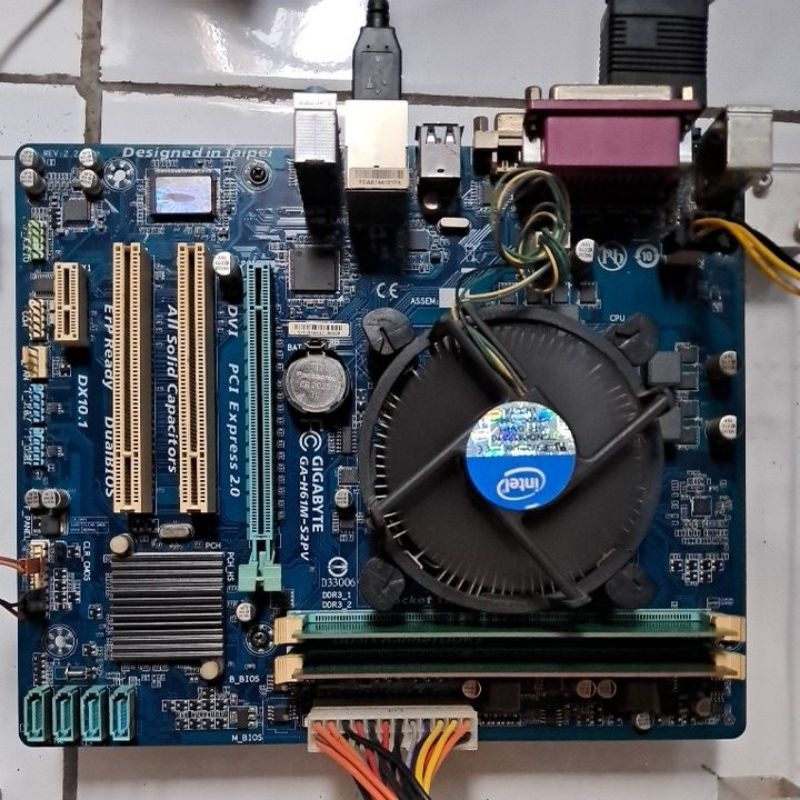 Jual Motherboard LGA 1155 Gigabyte plus Procesor Seri G2030 3.00GHz+Ram 4gb ddr3 | Shopee Indonesia