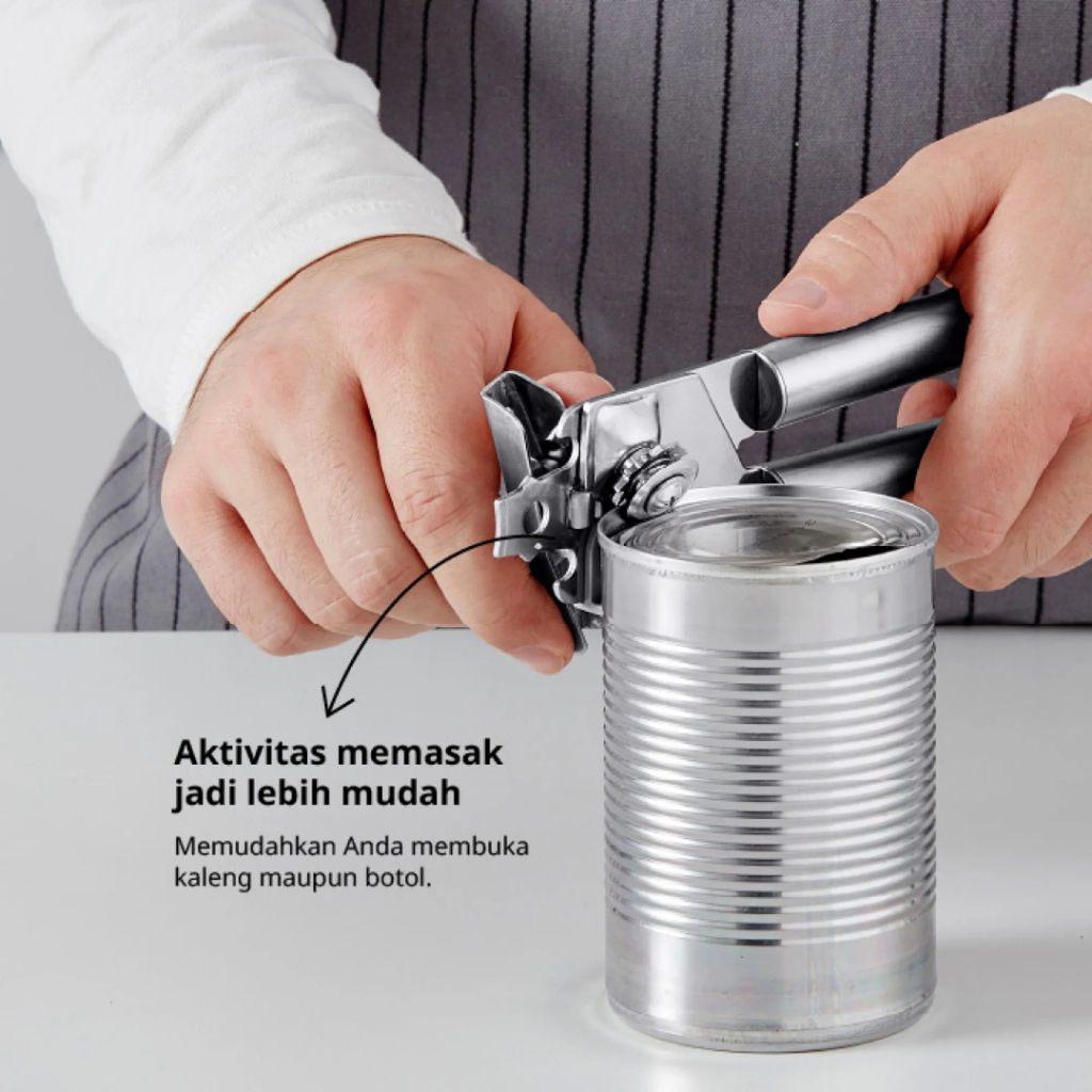 Jual Pembuka kaleng dan Tutup Botol, baja tahan karat 18 cm | Shopee ...