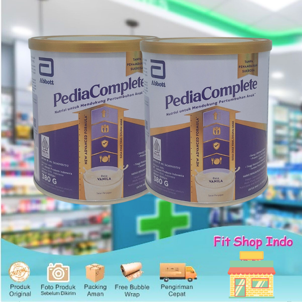 Jual PediaComplete Vanila 380g Pediasure Complete Susu Pertumbuhan Anak ( 1 - 10 tahun ...