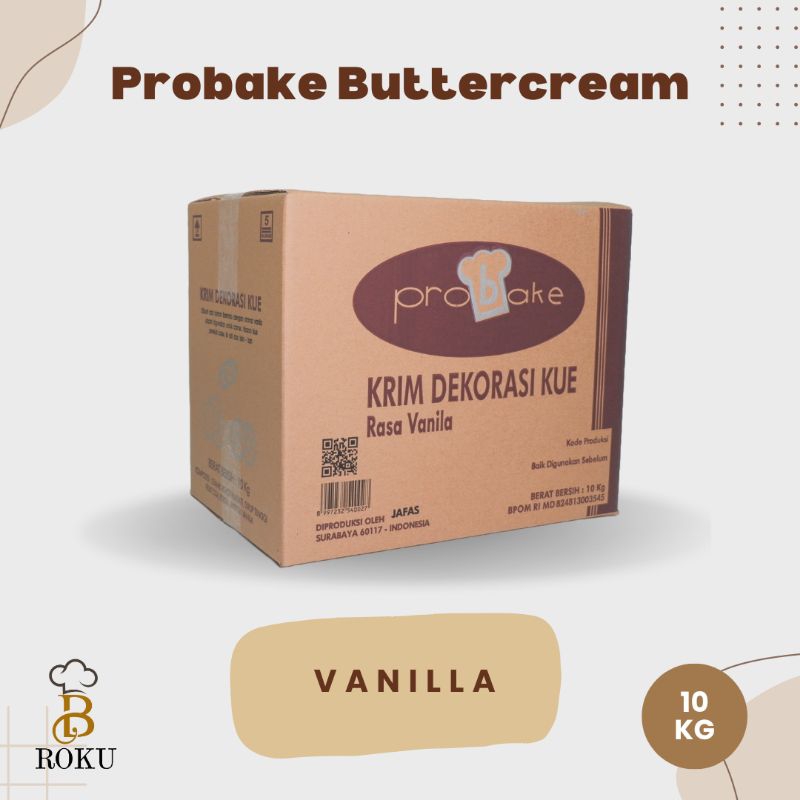 Jual Probake Buttercream 10 kg Vanilla | Shopee Indonesia