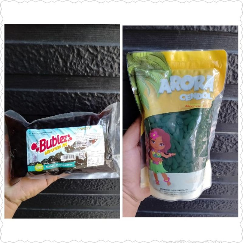 Jual Arora Cendol Minuman Jeli 500gr | Bublez minuman rasa Caramel ...