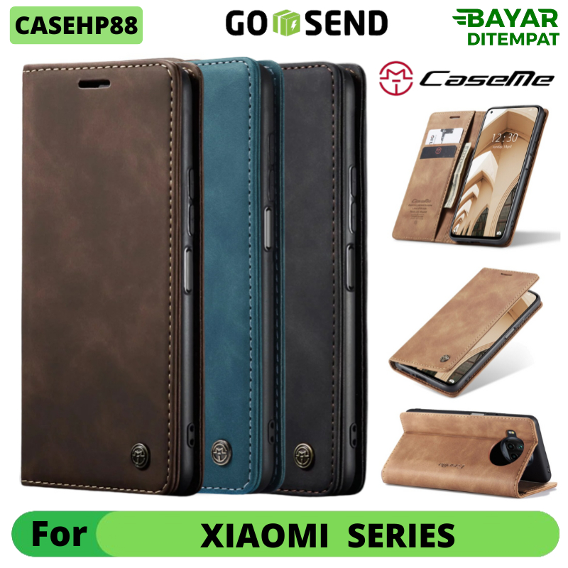 Jual Case Xiaomi Redmi Note 10 11 12 Pro 4G 5G Caseme Flip Wallet ...