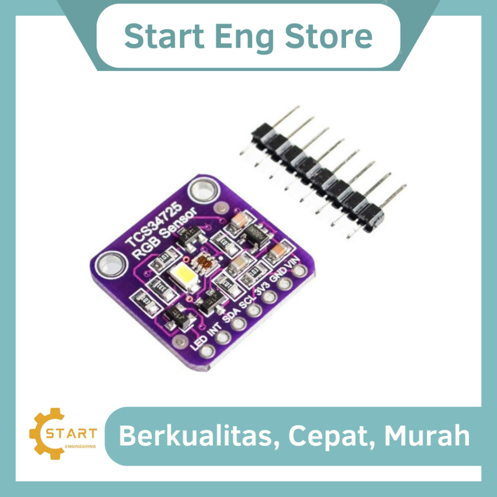 Jual TCS34725 RGB COLOR SENSOR WARNA CJMCU-34725 MODULE ARDUINO ...