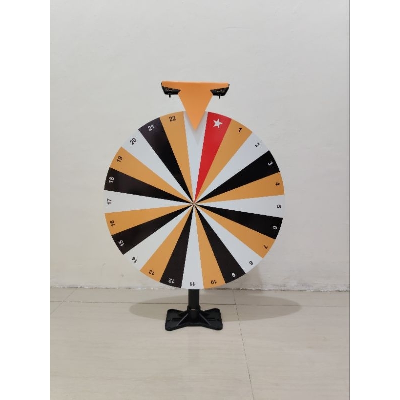 Jual SPIN WHEEL 50 CM for Table/ Roda Putar/spin whell/Roda undian ...