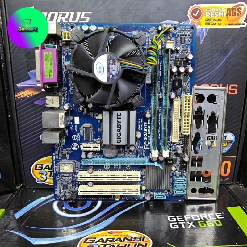 Jual PAKET Motherboard G31 Gigabyte Prosesor Intel Core 2 Quad Q8200 2 ...