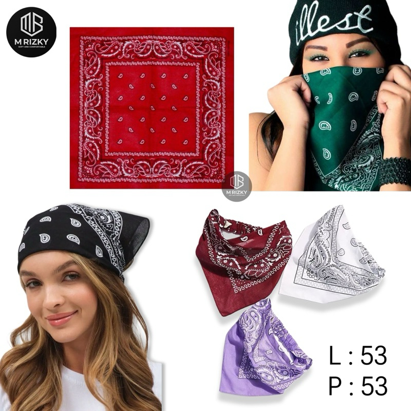 Jual Masker Slayer Bandana/Slayer Batik Multifungsi bahan katun/Scarf ...