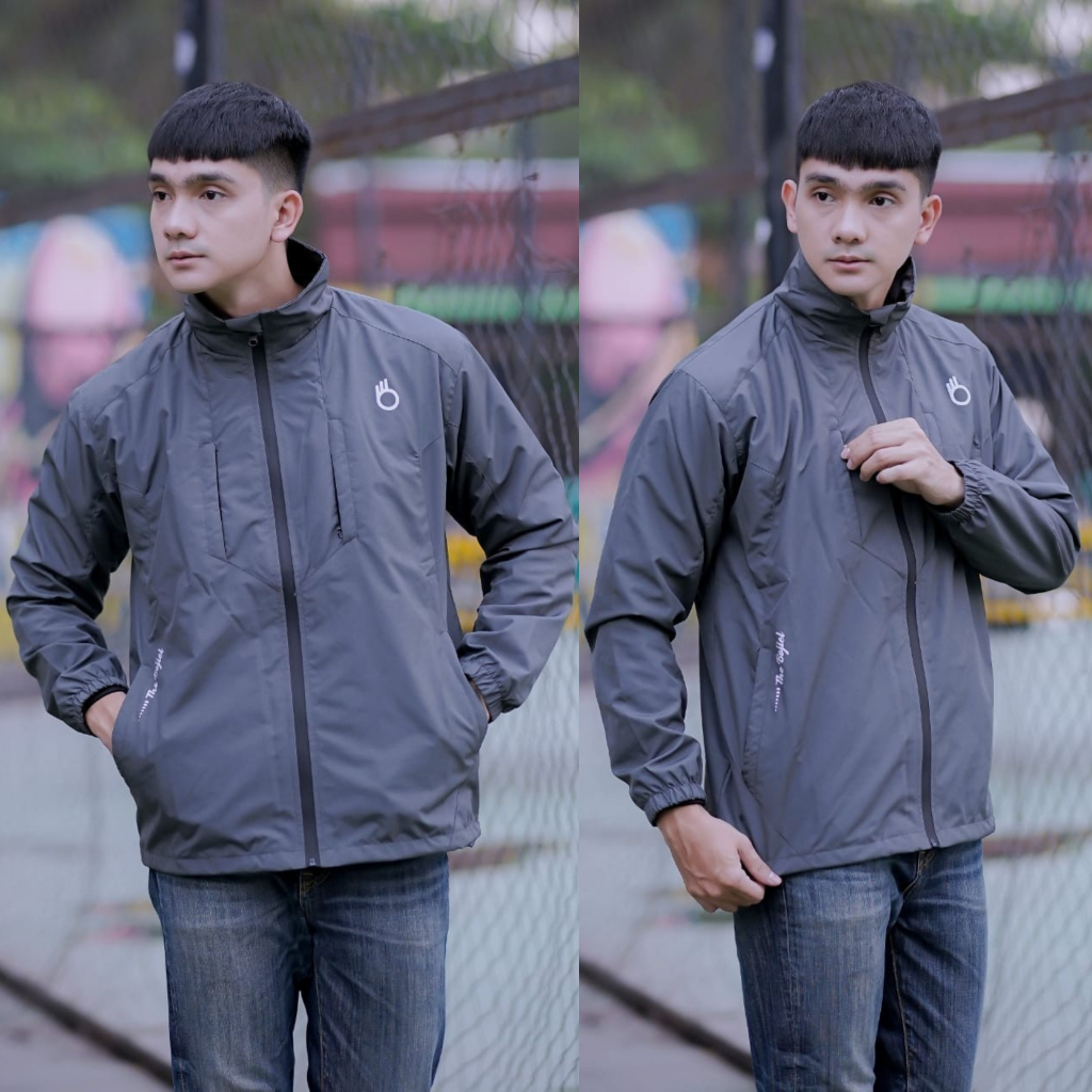 Jual Jaket Outdoor Parasut Waterproof Pria Wanita Anti air Original The ...