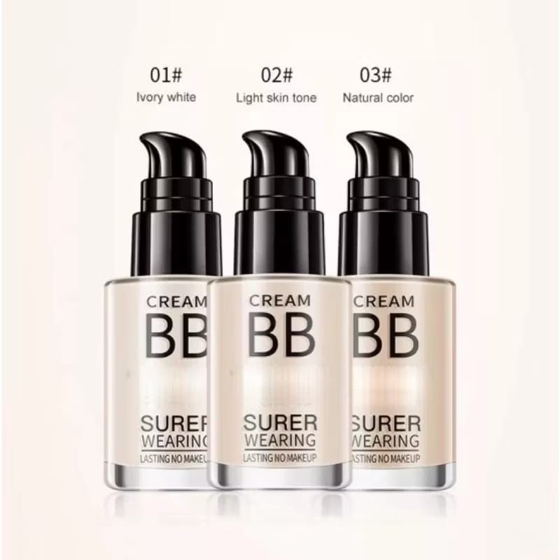 Jual Makeup Base Foundation Liquid BB Cream Moisturizing Tahan Lama - 1001 | Shopee Indonesia