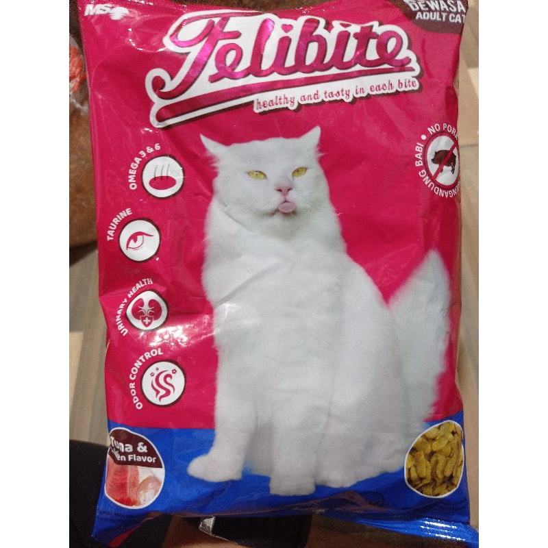 Jual FELIBITE PAKAN KUCING DEWASA 500G | Shopee Indonesia