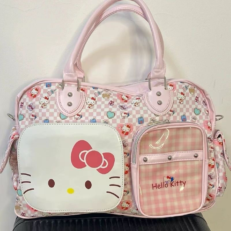 Jual [PO] Tas Perjalanan Hello Kitty Model Baru, Kapasitas Besar dan ...