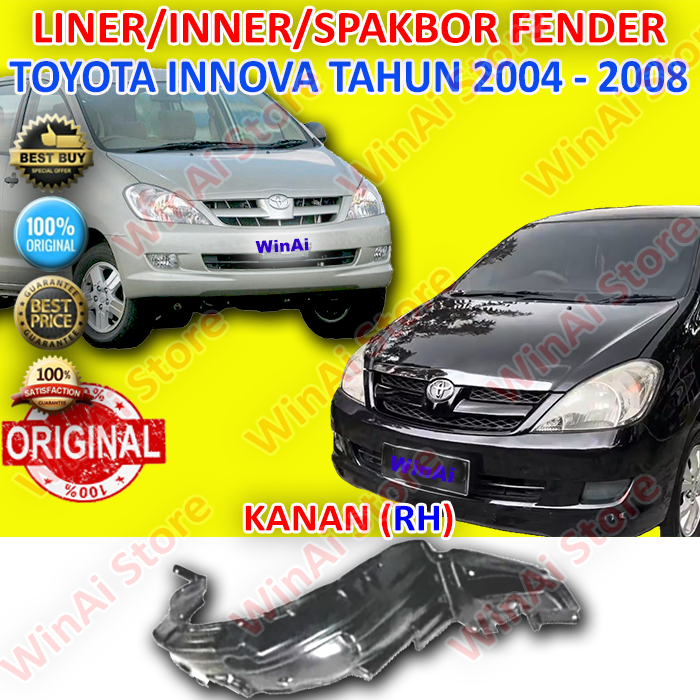 Jual LINER/INER FENDER INNOVA 2004 SAMPAI 2008 (KHUSUS) | Shopee Indonesia