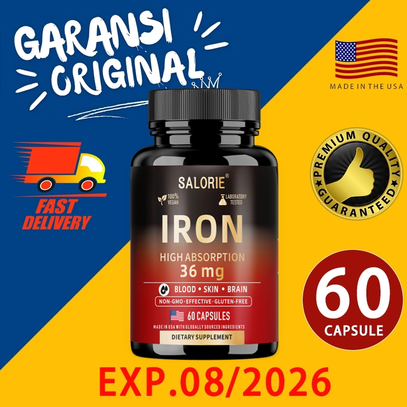 Jual Suplemen Zat Besi, Mengatasi Kekurangan Zat Besi dan Menjaga ...