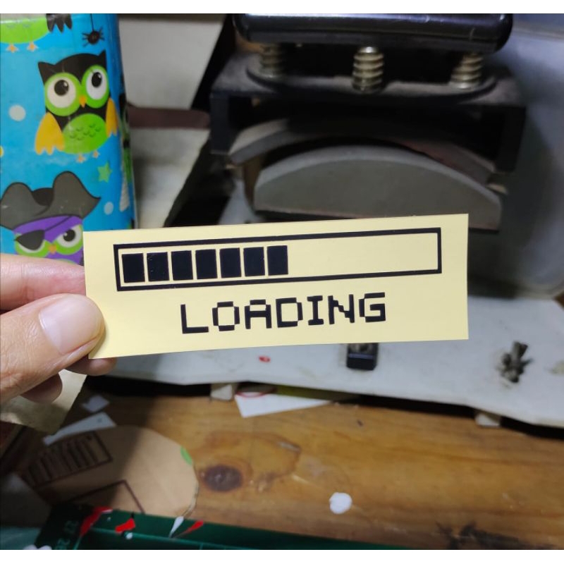 Jual stiker cutting loading sticker keren | Shopee Indonesia