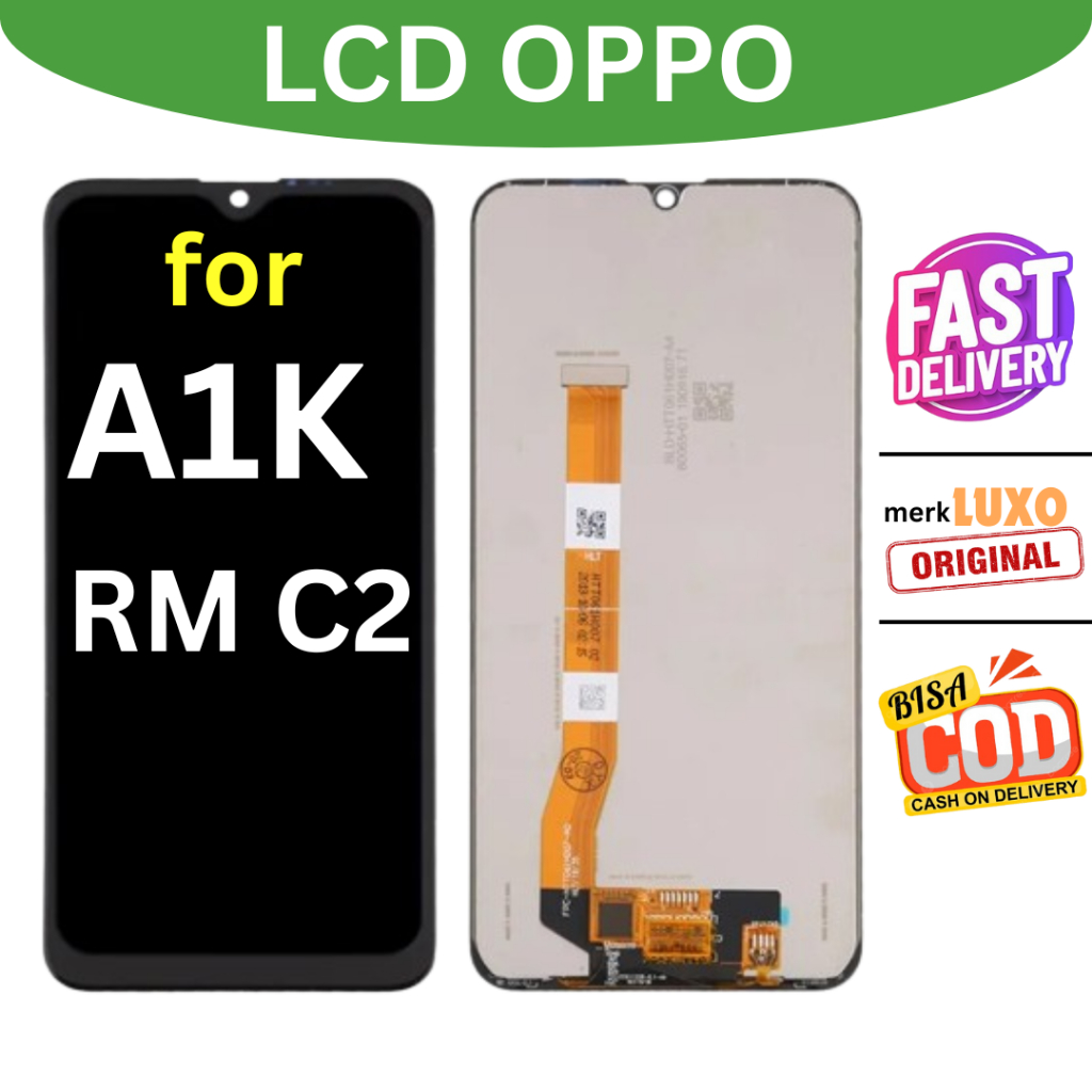 Jual LCD OPPO A1K / RM C2 FULLSET TOUCHSCREEN GARANSI IMPORT GROSIR BARU | Shopee Indonesia