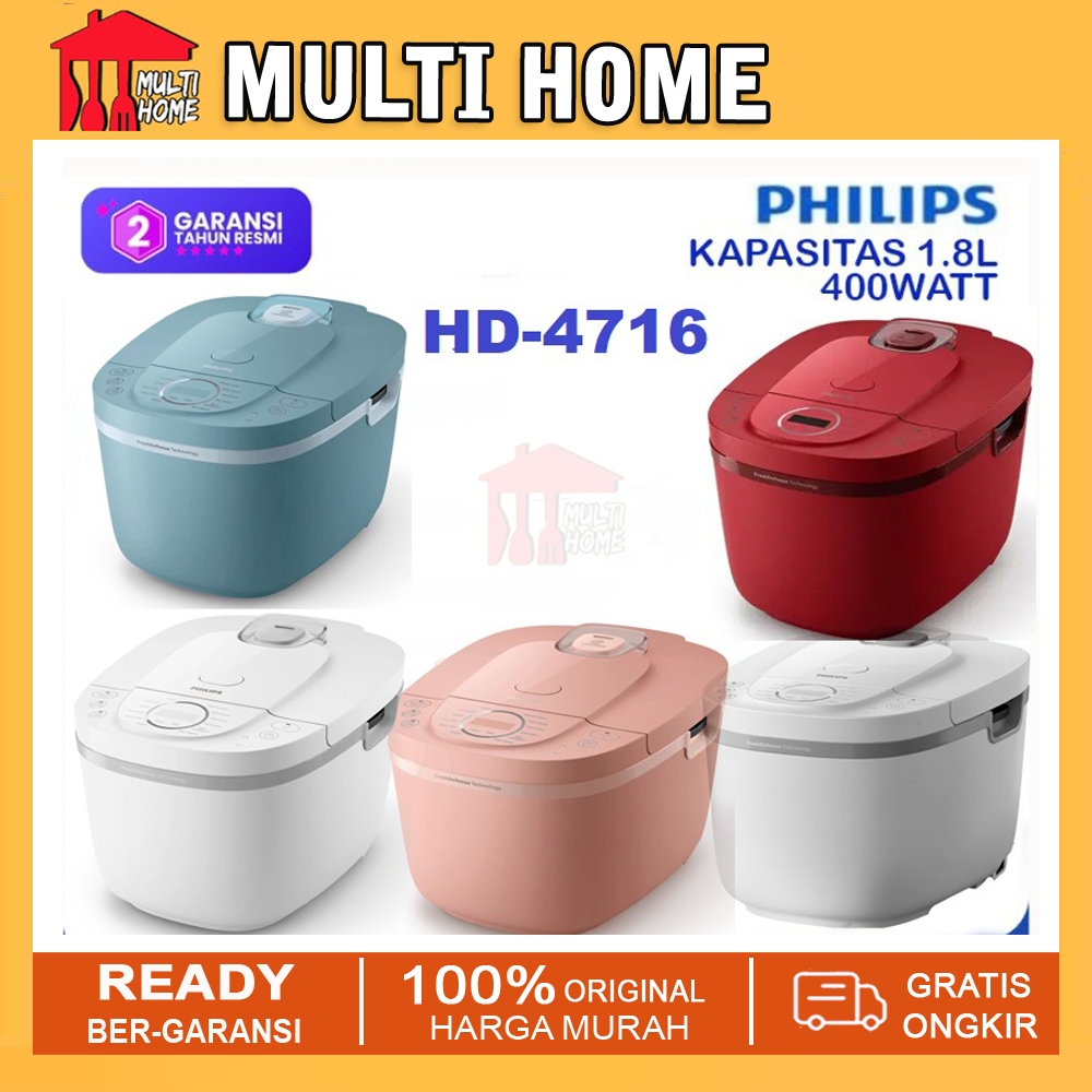 Jual Philips Digital Rice Cooker HD4716 Series 3000 - Fresh Defense ...