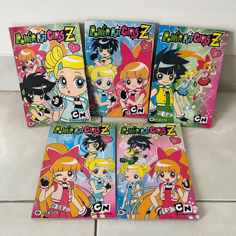 Jual Preloved Komik Warna Power Puff Girls (PPG) Z | Cartoon Network ...