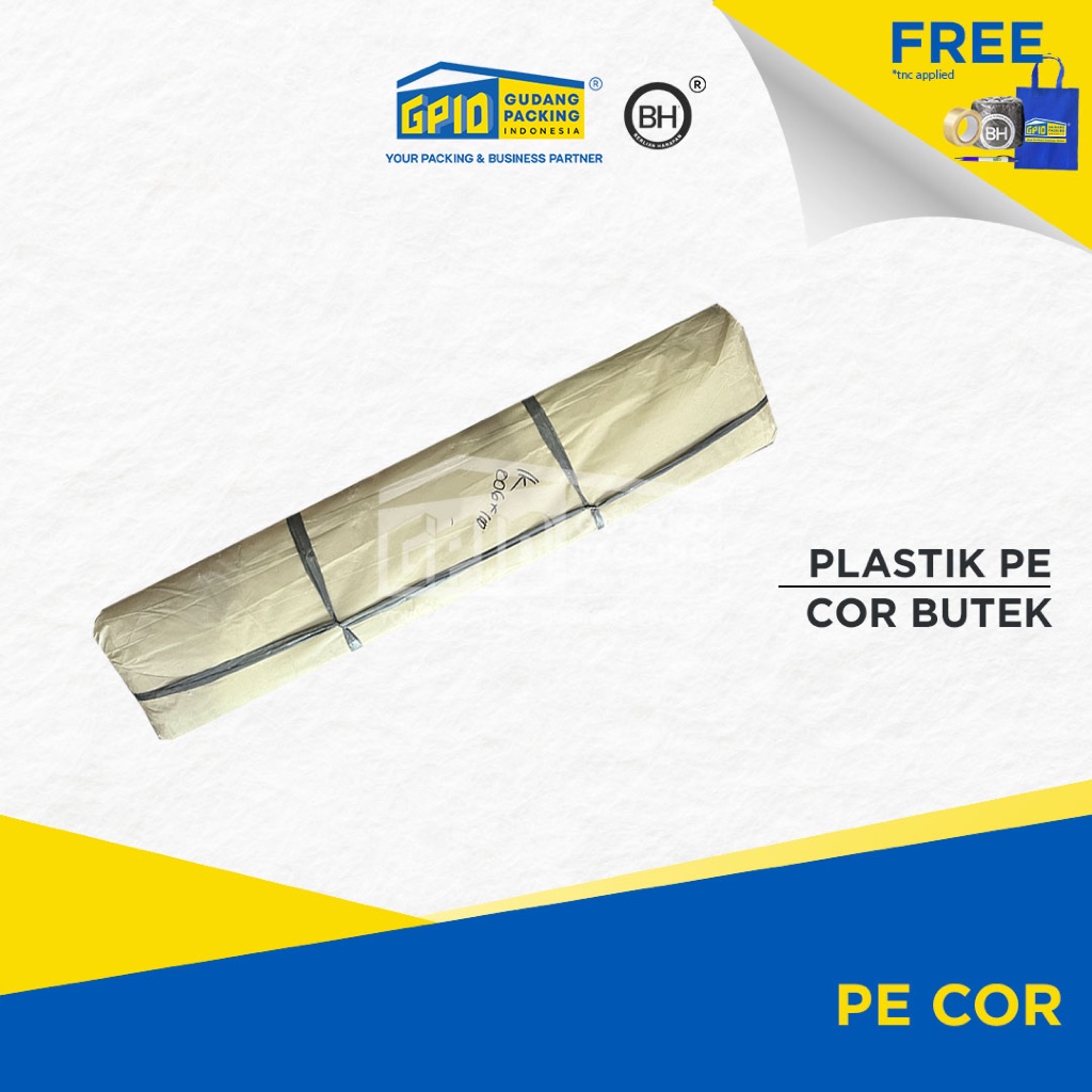 Jual Plastik PE Cor Butek +- 5 Kg Panjang 50 m | Shopee Indonesia
