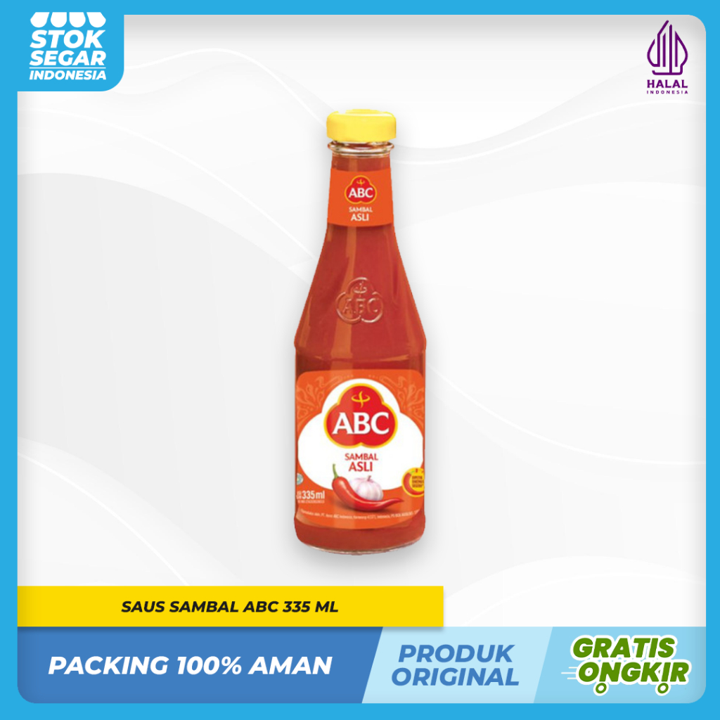 Jual Saos Sambal merk ABC Botol 335 Ml | Shopee Indonesia