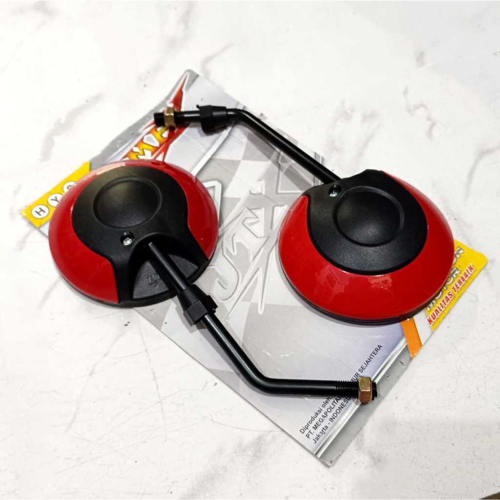 Jual Spion Standart Scoopy New 123 Tangkai Chrome - Merah Drat Honda ...