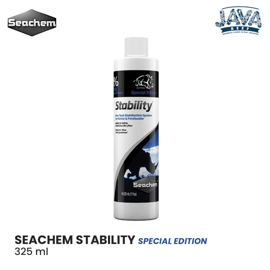 Jual Seachem Stability Rhino Special Edition 325Ml – Starter Bakteri ...