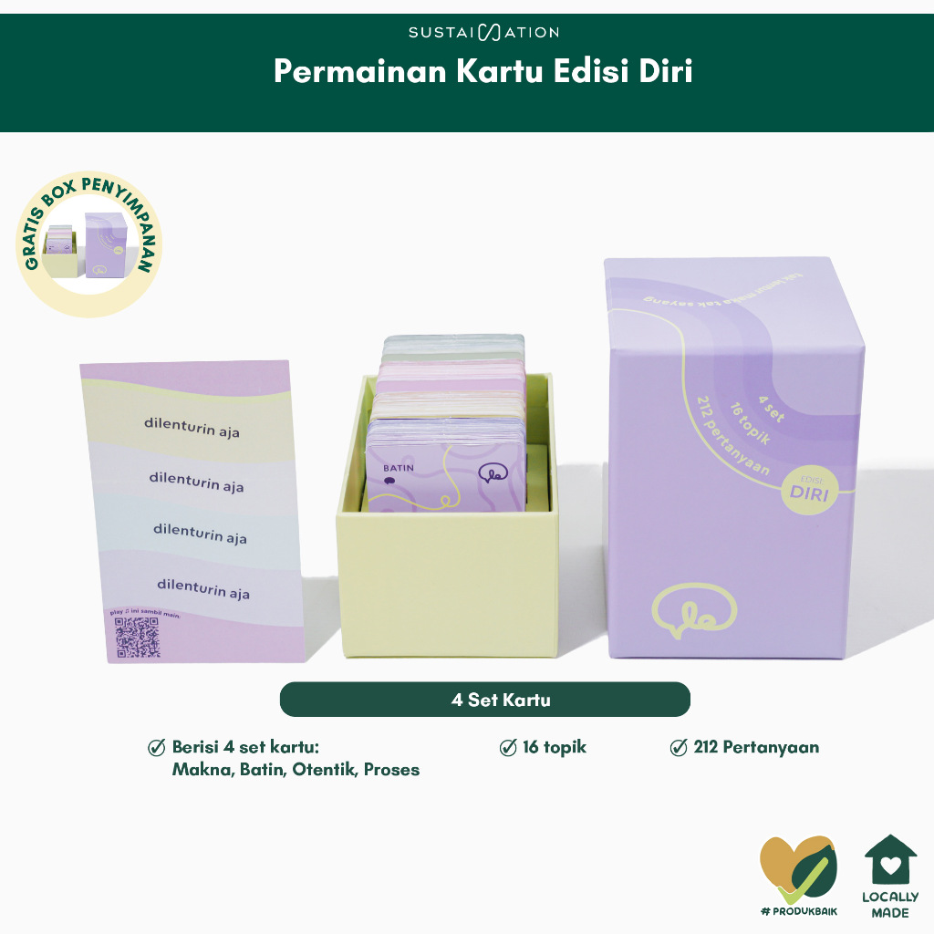 Jual Dilenturin - edisi Diri I Permainan Kartu Pertanyaan Obrolan I ...