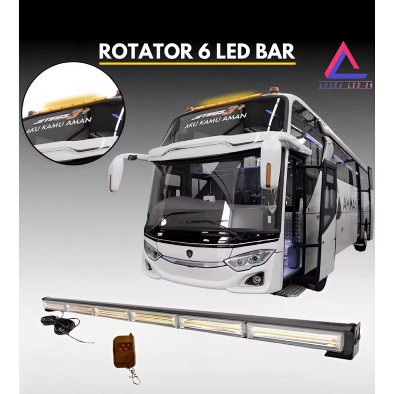 Jual Lampu Rotator Lampu Led Bar 90Cm Lampu Untuk Atap Mobil Bus Truk ...
