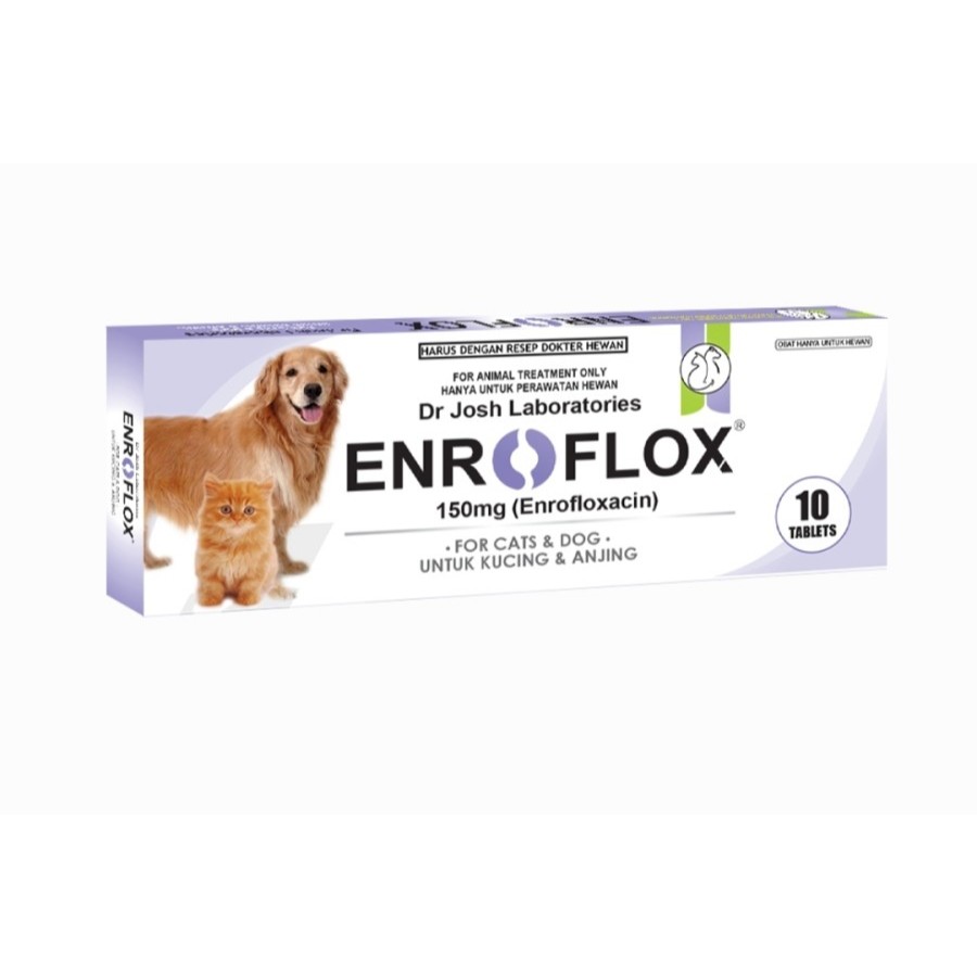 Jual PETTO - Enroflox 10tabs - Obat Antibiotik Anjing & Kucing | Shopee ...