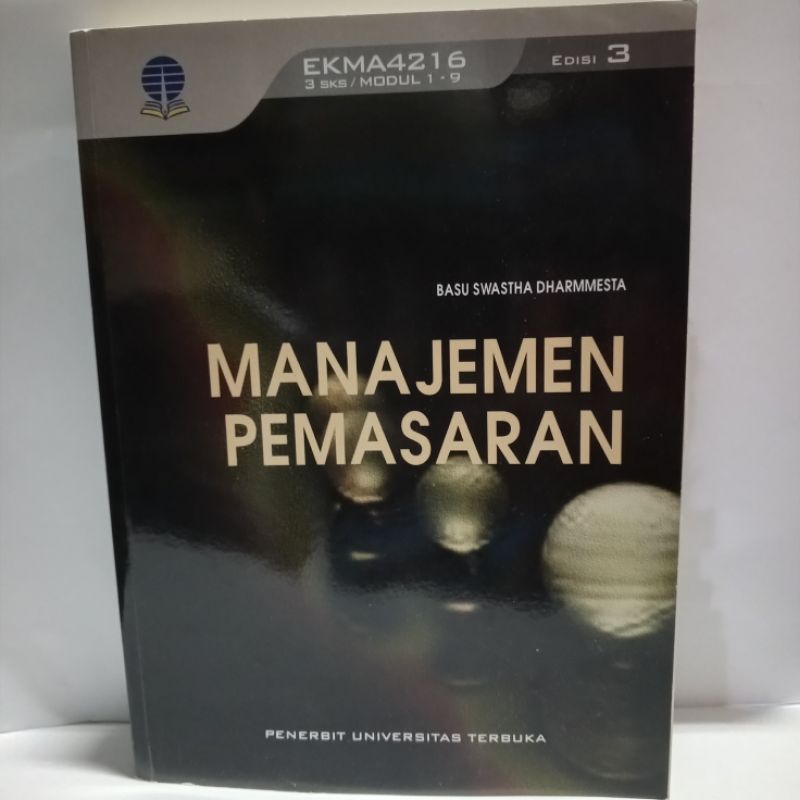 Jual Buku UT Original Manajemen Pemasaran By Basu Swastha Dharmmesta ...