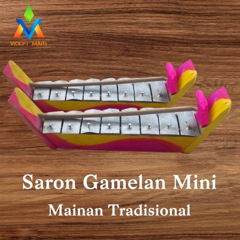Jual Gamelan Mini Saron Mainan Edukasi Musik Tradisional | Shopee Indonesia