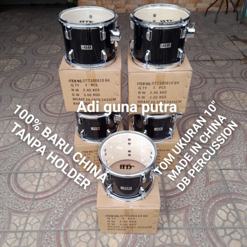 Jual Tom Drum 10" Db Percussion China asli pabrikan | Shopee Indonesia