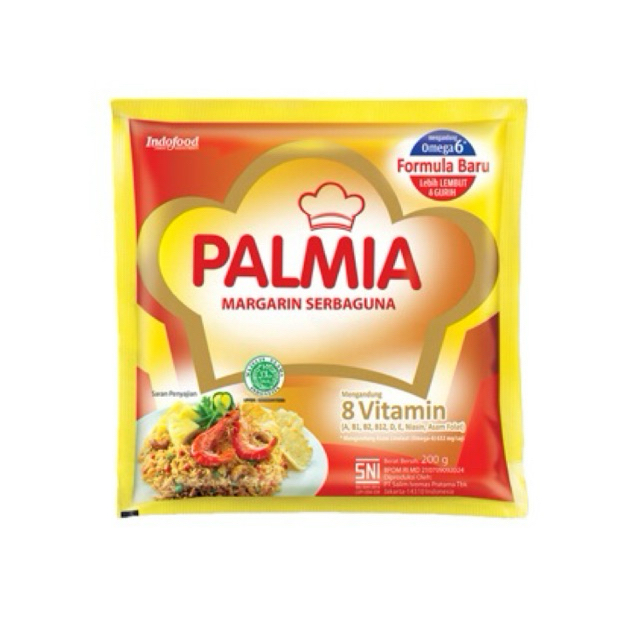 Jual SIMAS Palmia Margarin Serbaguna 200 gr | Shopee Indonesia