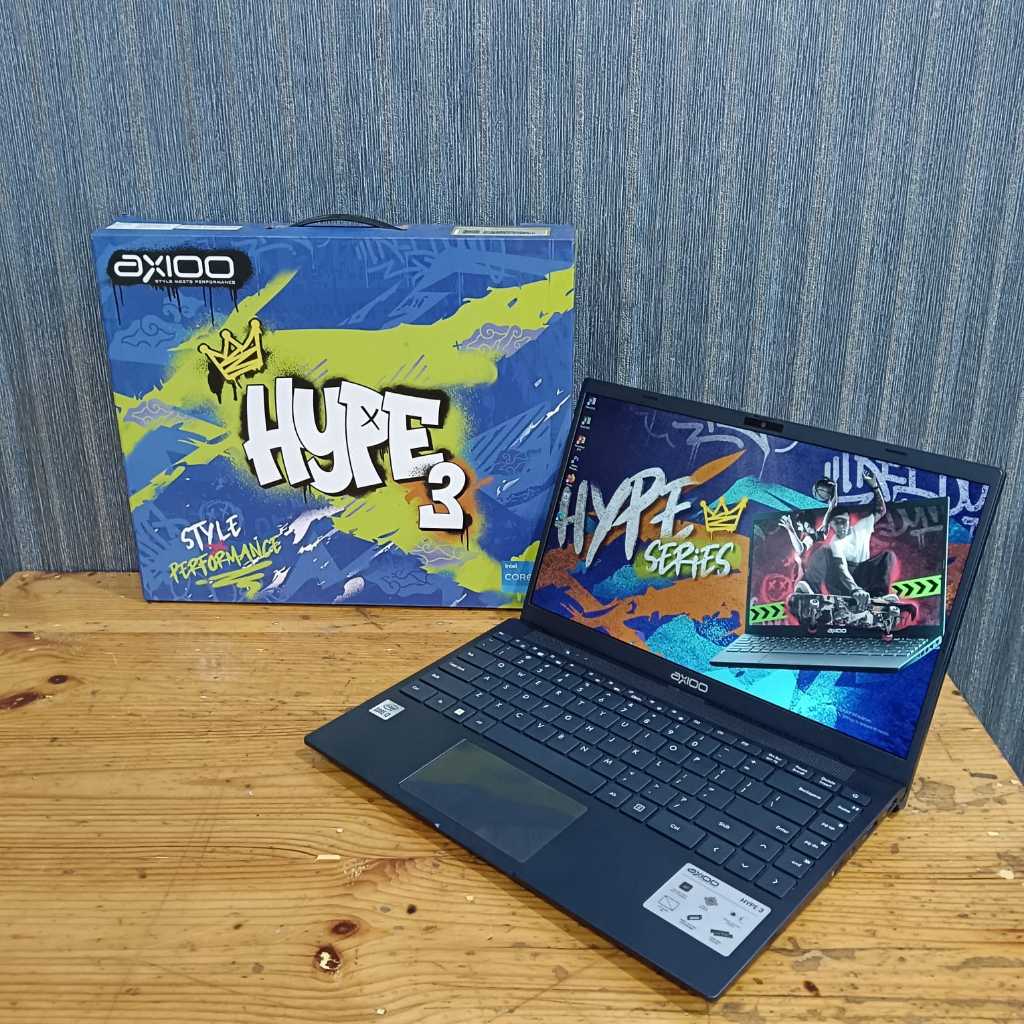 Jual Axioo MyBook Hype 3, Intel Core i3-1005G1, Gen 10Th, Ram 8 / 256Gb SSD, UHD Graphics, Super ...