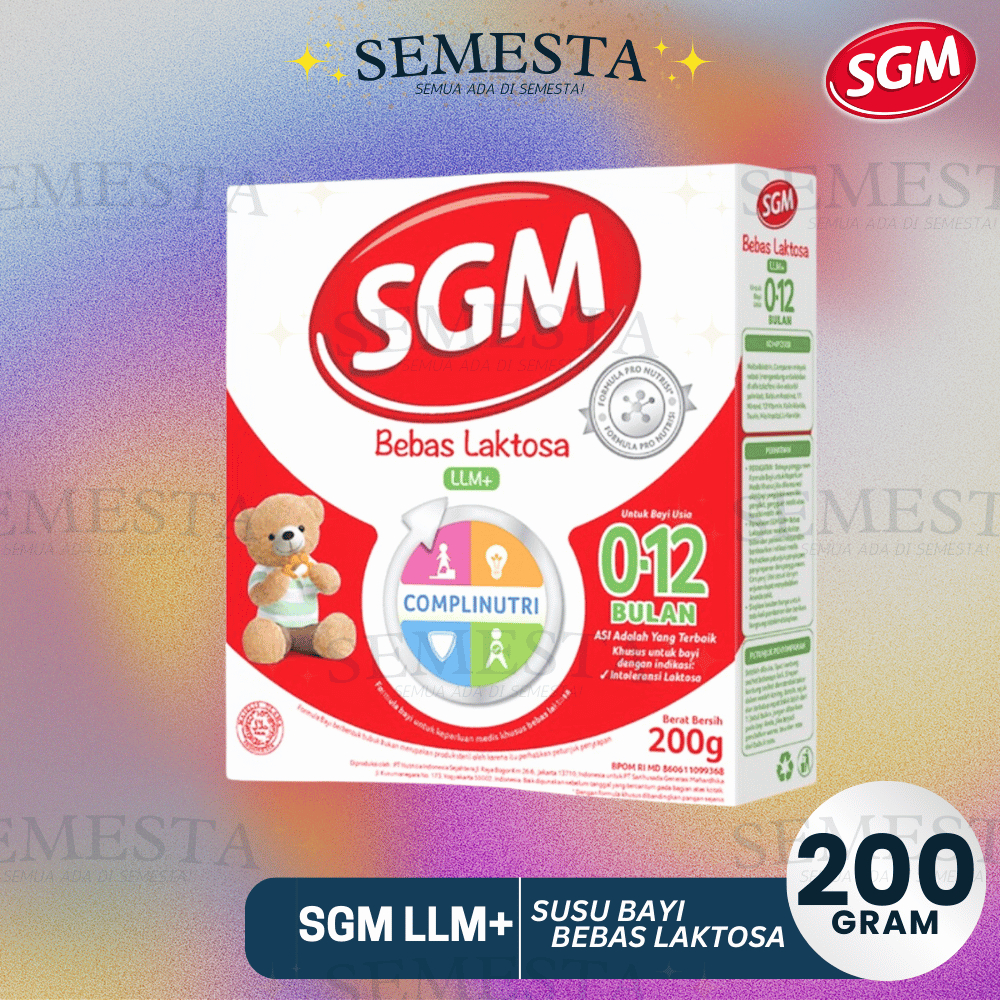 Jual SGM LLM+ 200g Susu Formula Bebas Laktosa | Shopee Indonesia