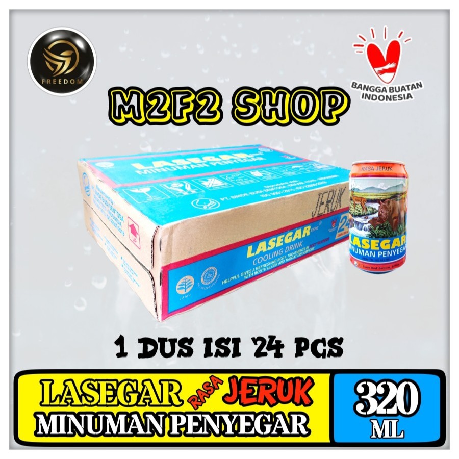 Jual LASEGAR Minuman Penyegar Rasa Jeruk Orange Kaleng - 320 ml (Kemasan Karton) | Shopee Indonesia