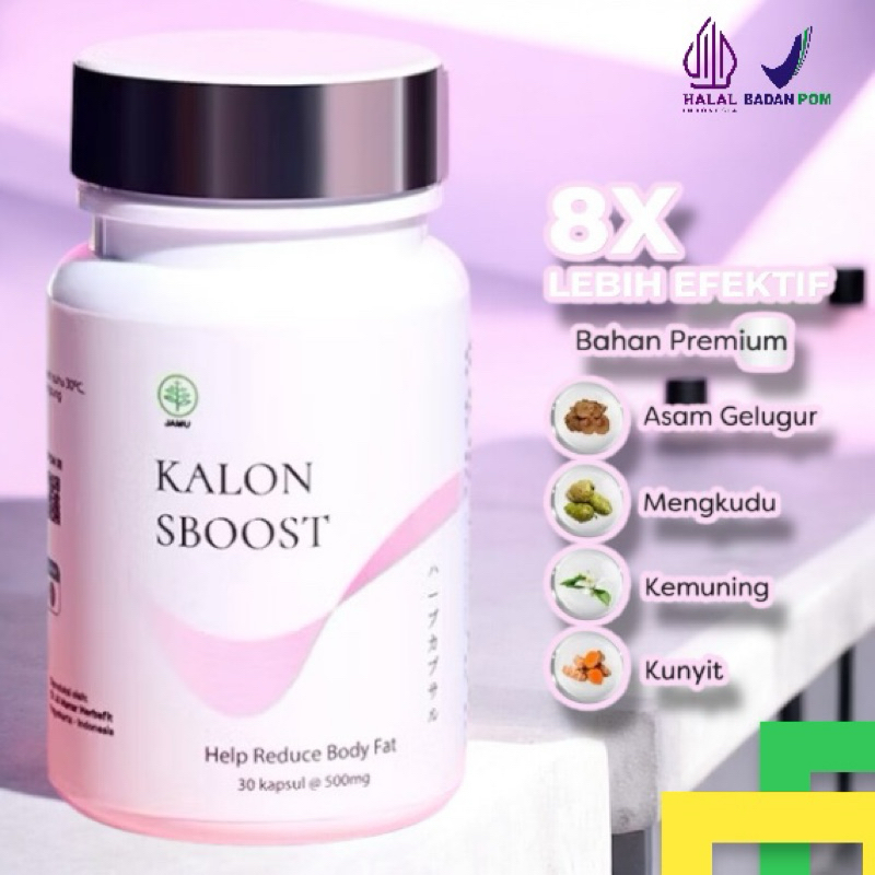 Jual KALON SBOOST Premium Kapsul Pelangsing Badan Pembakar Lemak Dan Penurun Berat Badan ...