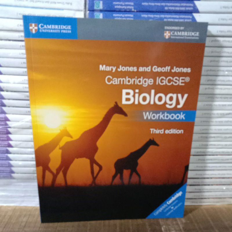 Jual Buku Original Cambridge IGCSE BIOLOGY WORKBOOK Third Edition Mary Jones and Geoff Jones ...