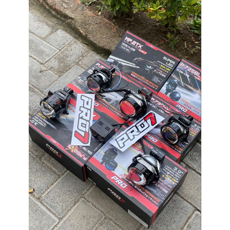 Jual BILED PROJECTOR PRO7/ LAMPU BILED PRO7 DAN MINILASER MP.2TX BLUE ...