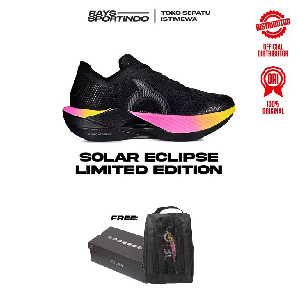 Jual SEPATU RUNNING ORTUSEIGHT SOLAR ECLIPSE | Shopee Indonesia