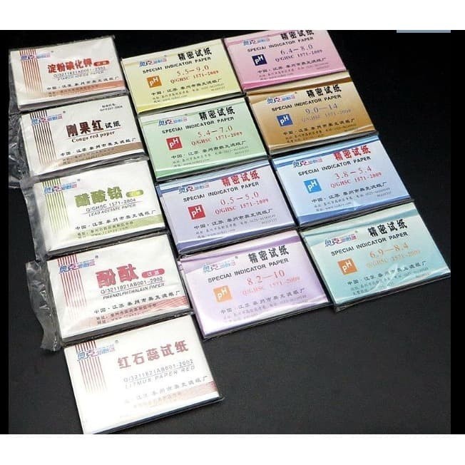 Jual pH indicator paper / kertas ph / universal indicator paper ph air ...