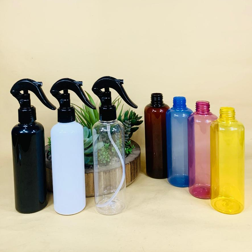 Jual Kualitas Anti Bocor / Botol Pet 250 ML - Tutup Triger AR Hitam / Botol Spray Triger 250 ML ...