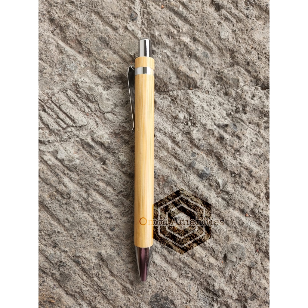 Jual Bolpen bulpen Bambu / Ballpoint Bamboo Hotel | Shopee Indonesia