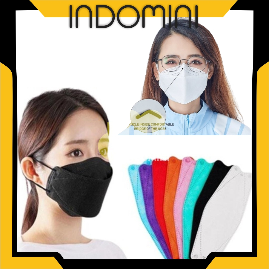 Jual INDOMINI R481 Masker KF94 Korea 4 ply impor isi 50 pcs High Quality | Shopee Indonesia