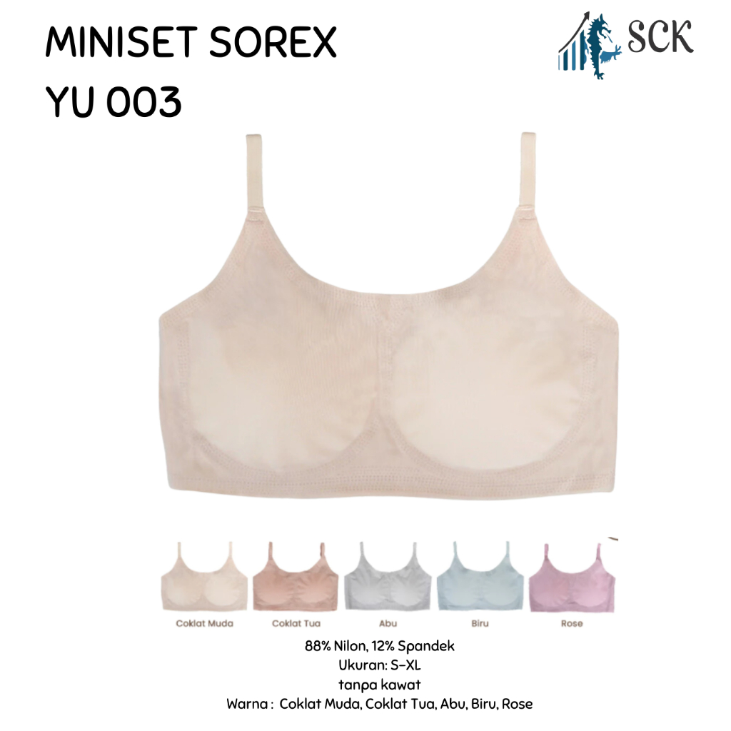 Jual Miniset SOREX YU003 ukuran S - XL Premium / Pakaian Dalam Remaja ...