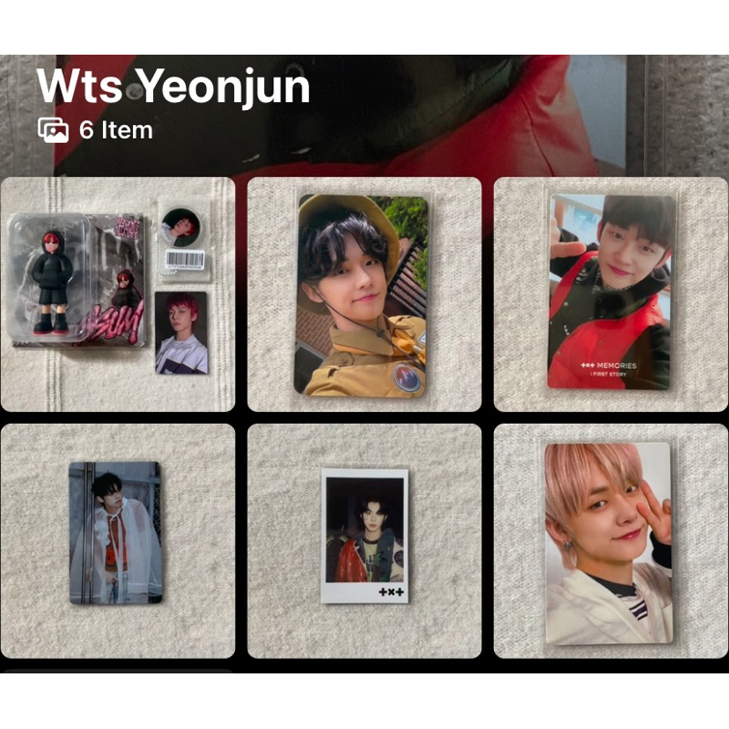 Jual [TAKEALL] Photocard Official TXT Yeonjun Pramuka Renewal Jpn 1st Memories GGUM | Shopee ...