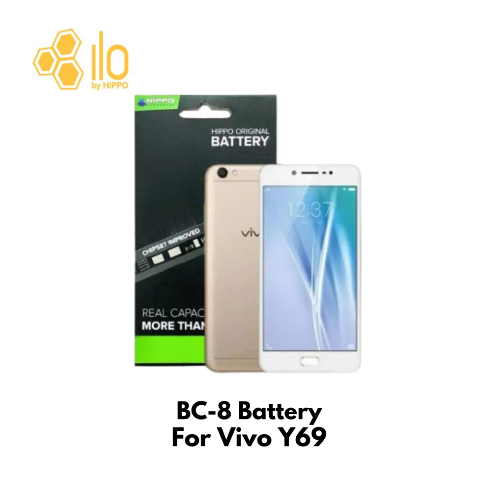 Jual Hippo Baterai Battery Vivo Y69 B-C8 3500Mah Original Cell | Shopee ...