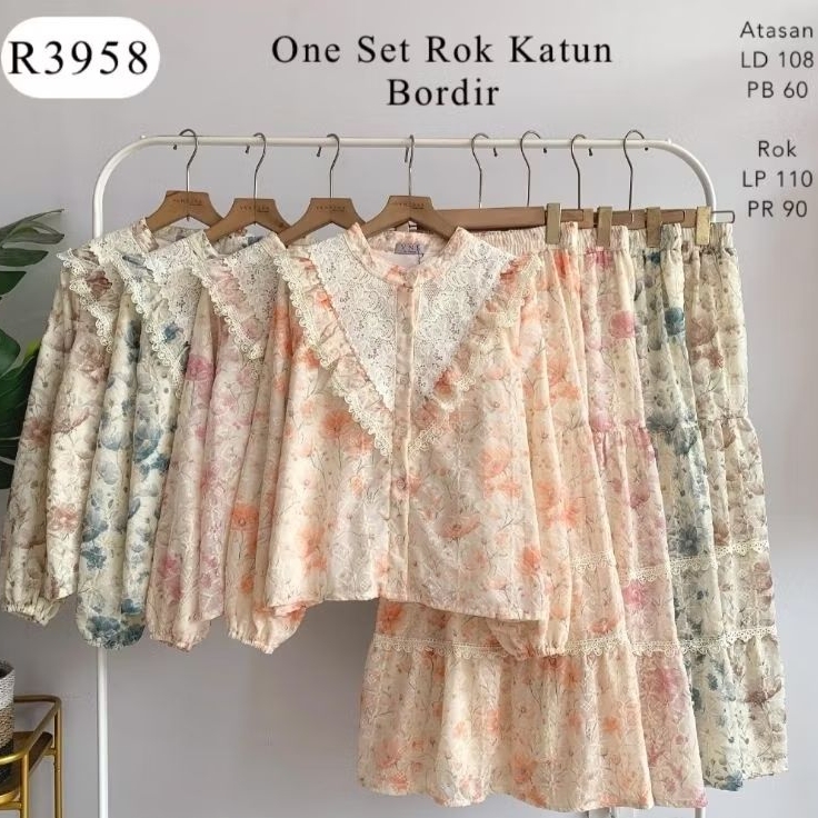 Jual set rok VNS katbol bkk dan set rok linen versace by mirabell ...